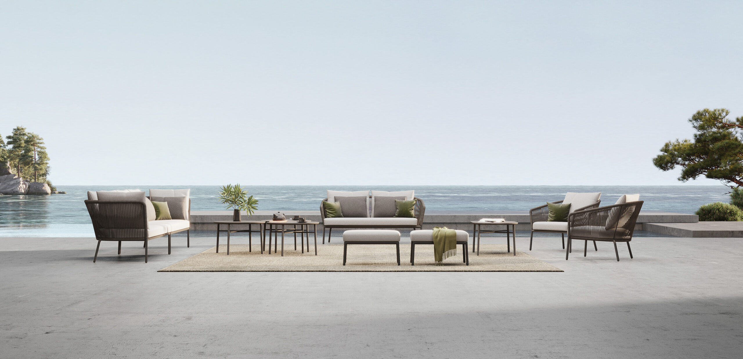 Collection LOOP lounge - solpuri