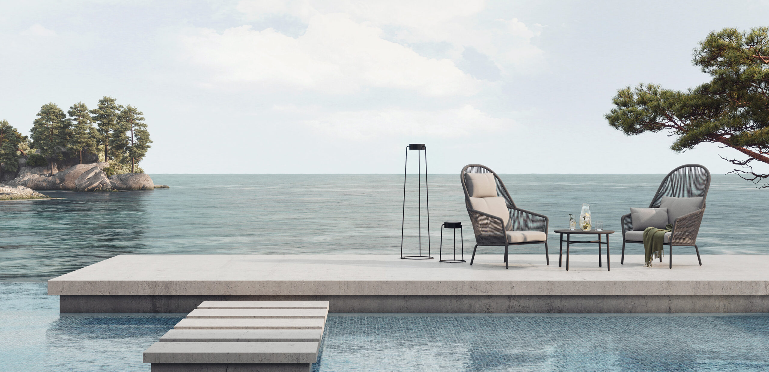 Collection LOOP lounge - solpuri